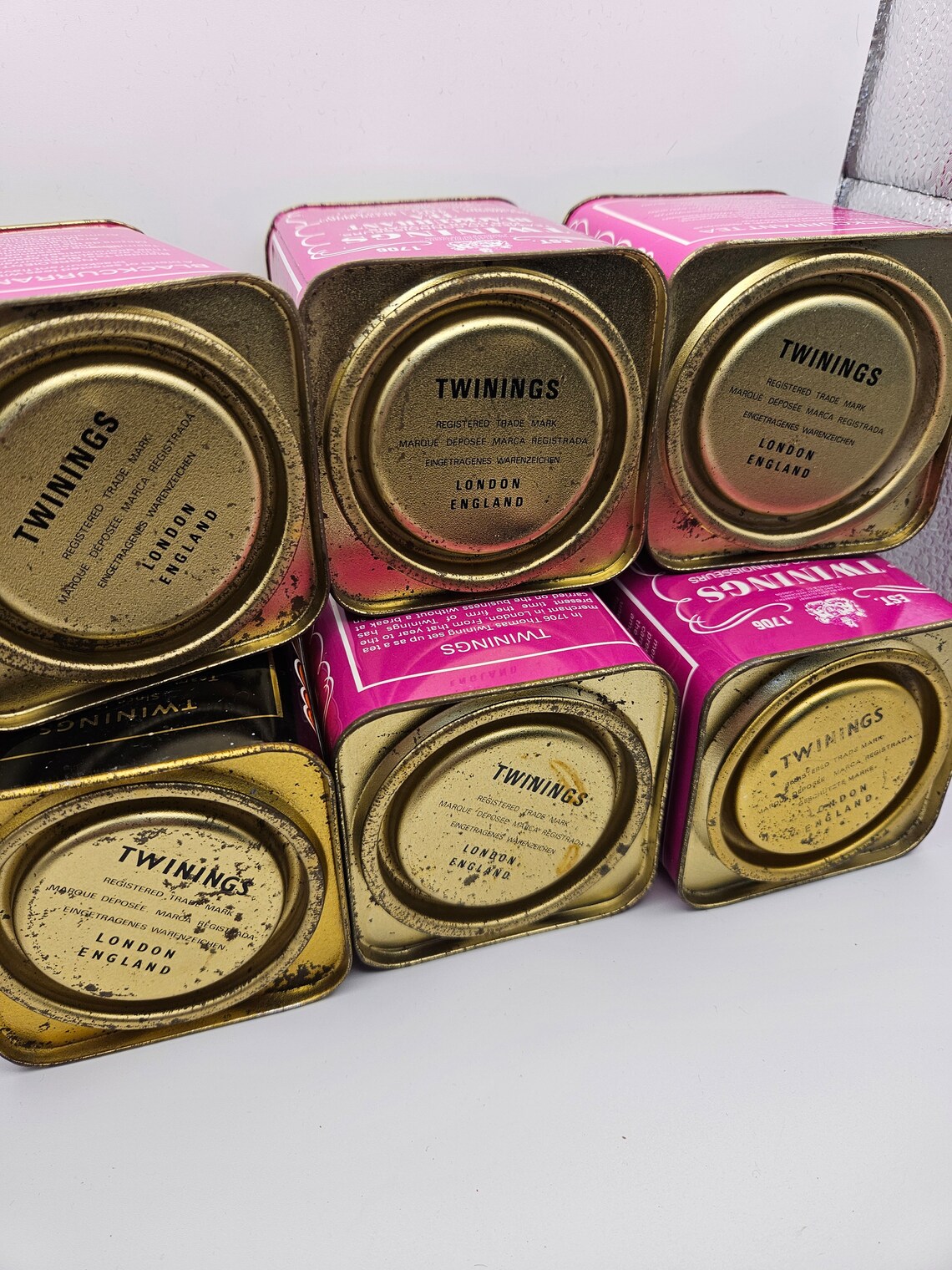 Twinings Tea Tin Blackcurrant English British London - Etsy