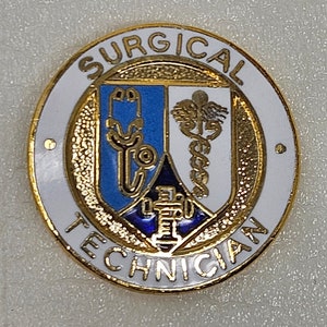 1970s Medical Enamel Pins Badges Veterinarian Radiology Xray Surgical ...