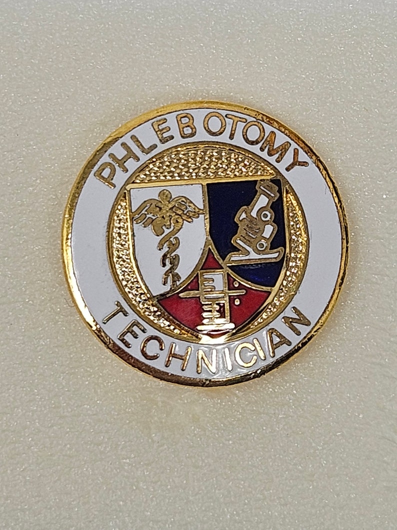 1970s Medical Enamel Pins Badges Veterinarian Radiology Xray Surgical ...