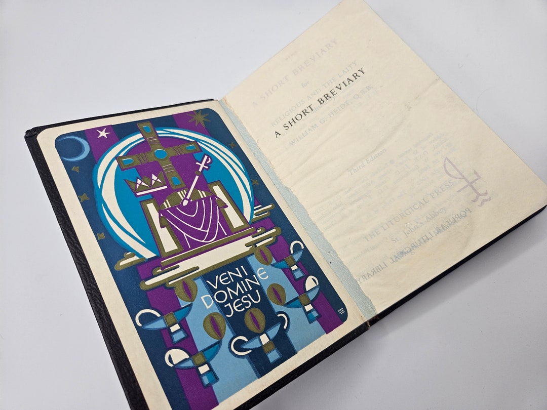 1962 A Very Short Breviary 3rd Ed. Heidt St. John's Abbey Minnesota - Etsy