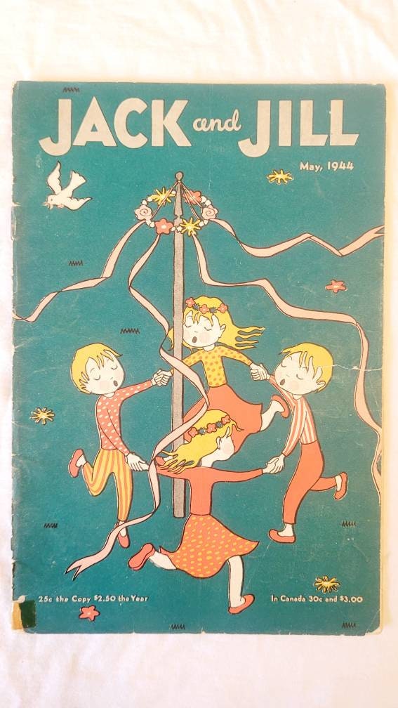 Vintage 1940s Jack and Jill Children's Magazines - Etsy