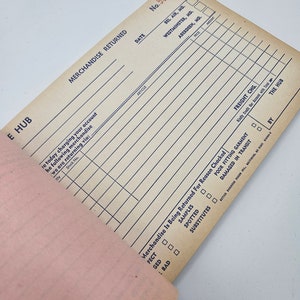 1970s Clothing Store Receipt Book Carbon Copy Baltimore Maryland the ...