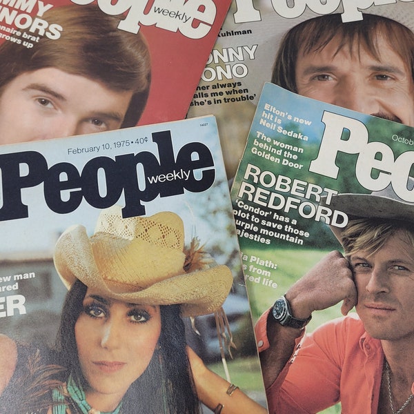 People Magazine 1975 - Etsy