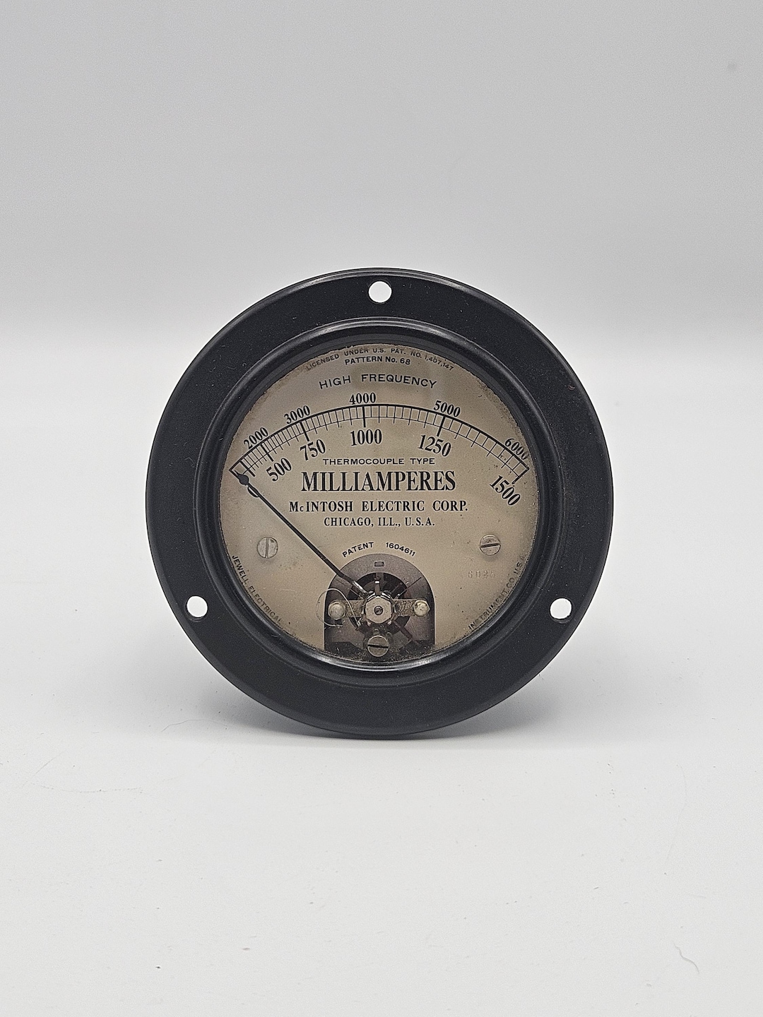 Antique Jewell Volts Milliamperes Meter Gauge No. 68 - Etsy