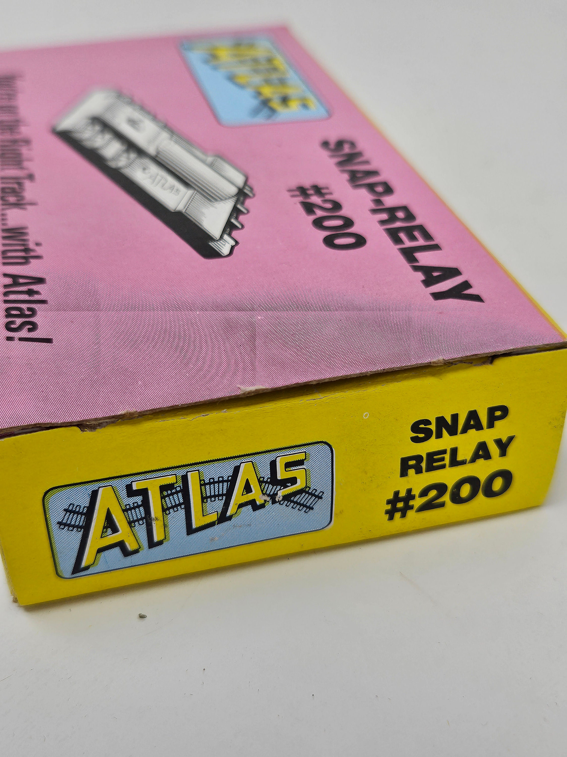 Vintage Atlas Model Train Snap-relay #200 for HO Switches Orginal Box ...
