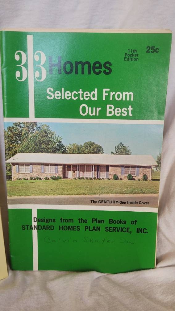 Vintage 1970s Building Floor Plans Brochures Standard Homes Plans Blueprints Architects - Etsy