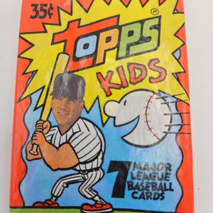 1990s Topps Baseball Cards Kids NOS Packs Barry Bonds Rickey Henderson ...