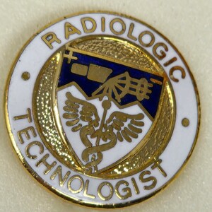 1970s Medical Enamel Pins Badges Veterinarian Radiology Xray Surgical ...