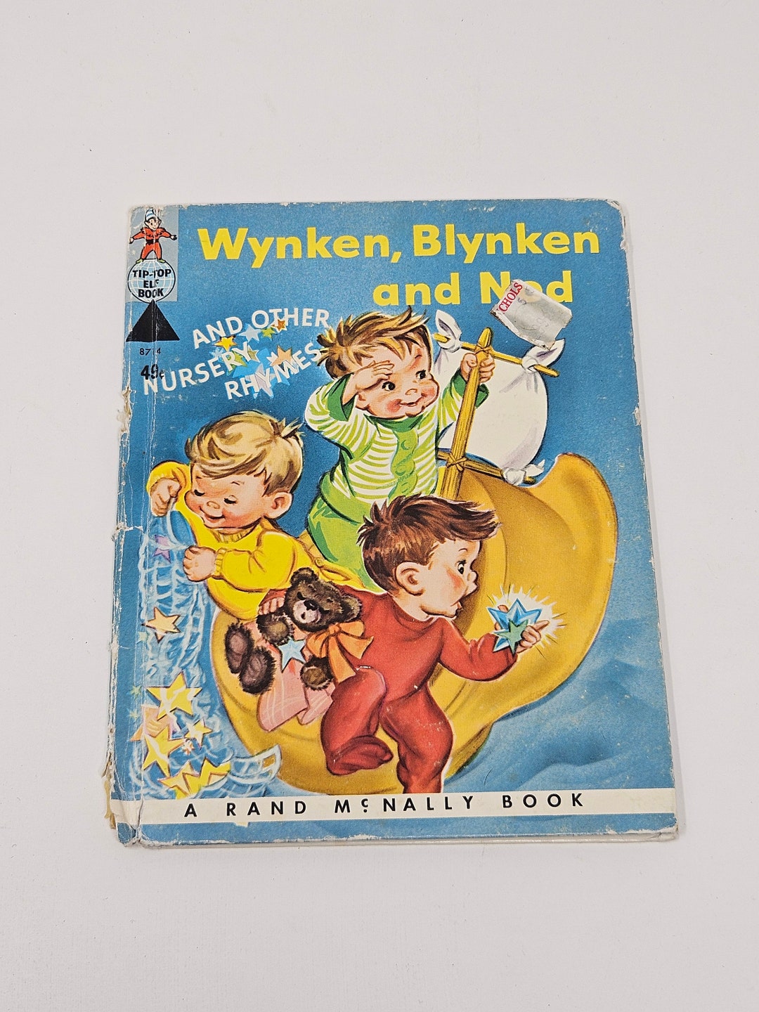 1956 Wynken, Blynken, and Nod and Other Nursery Rhymes Tip-top Elf Book ...