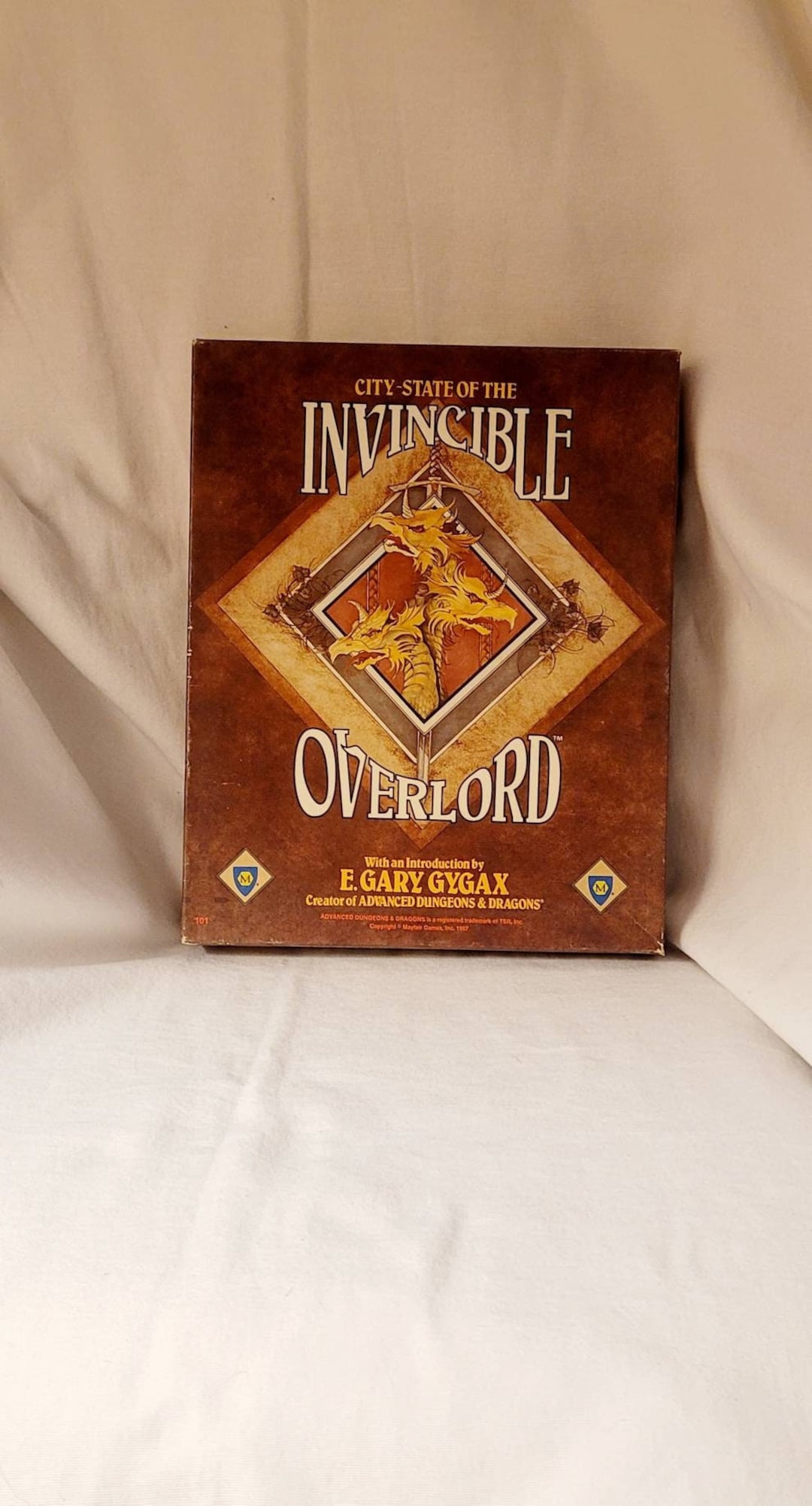 1987 Mayfair City-state of the Invincible Overlord Game - Etsy