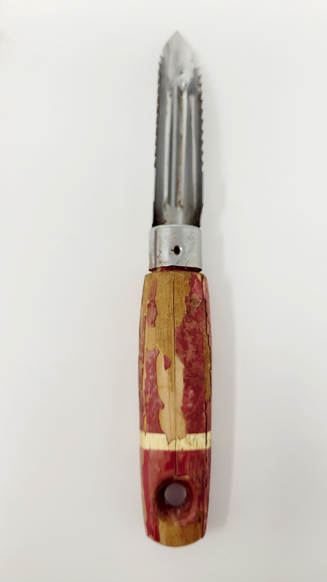 Vintage 1950s Red Wood Handled Kitchen Tools Utensils Can - Etsy