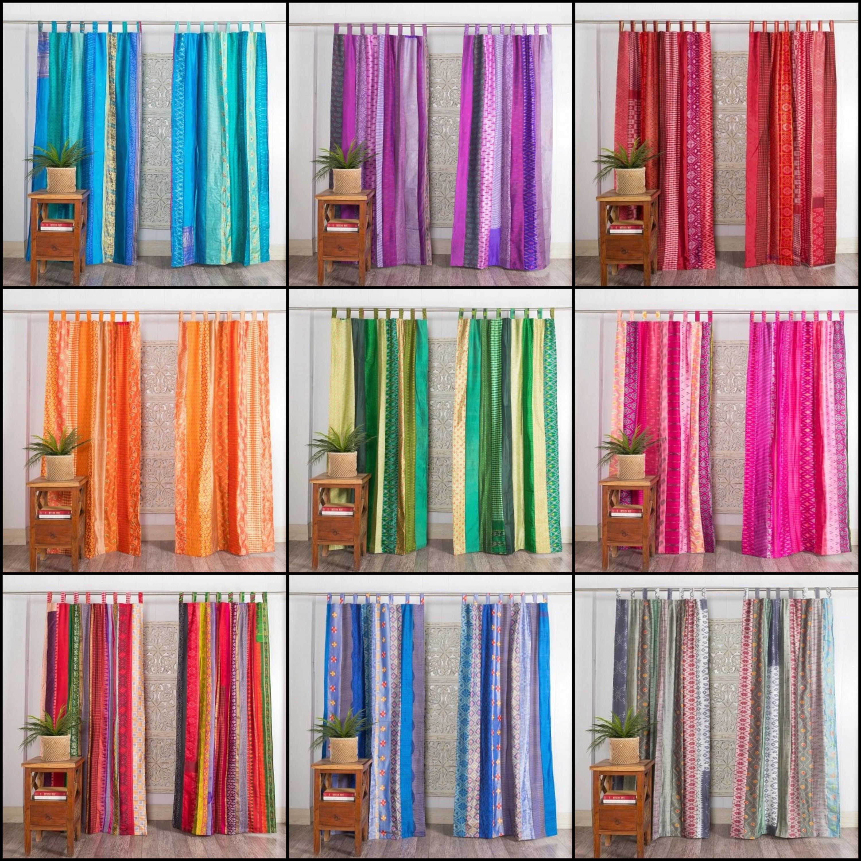Sari Fabric For Curtains