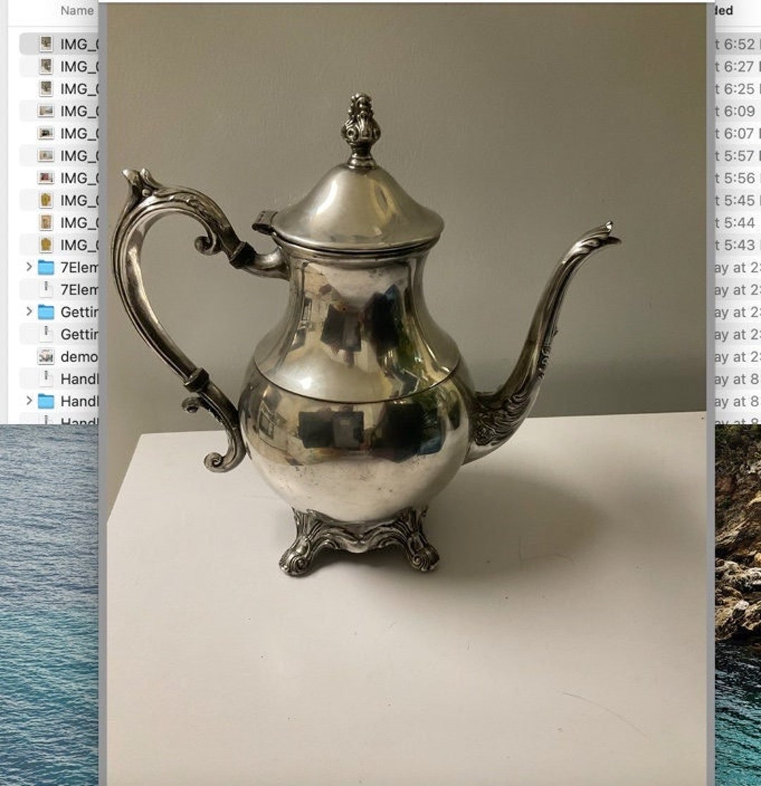 FB Rogers Pitcher With Lid 1883 - Etsy