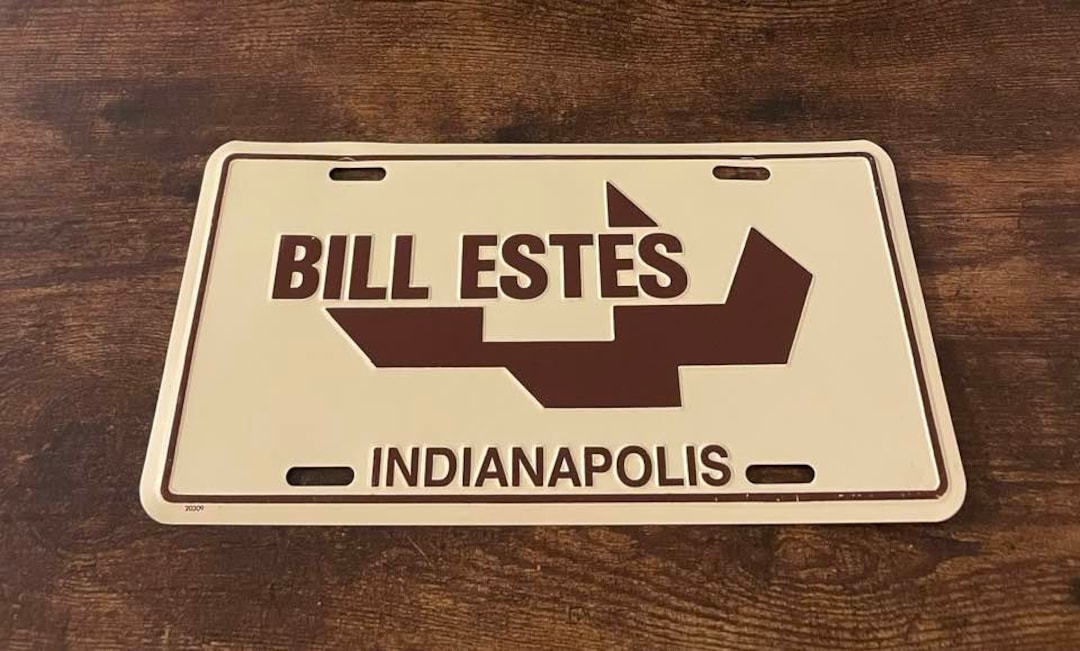 Bill Estes Chevrolet Dealership Booster License Plate Indianapolis ...