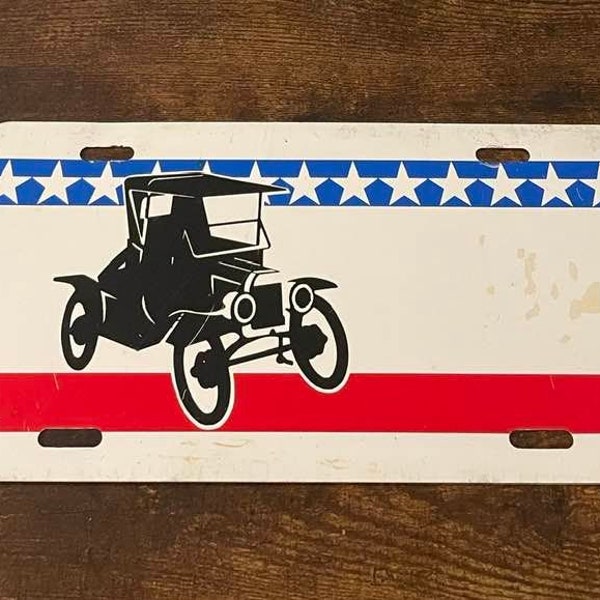 Antique Ford License Plate - Etsy