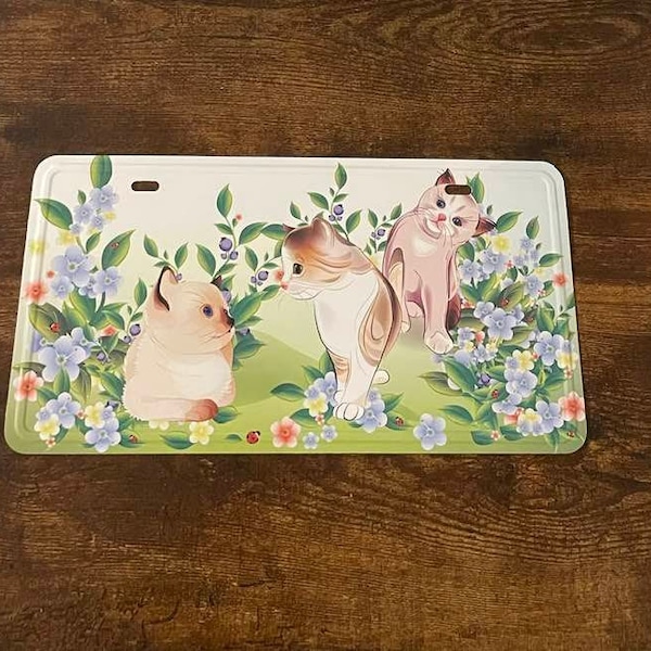 Siamese Cat License Plates - Etsy