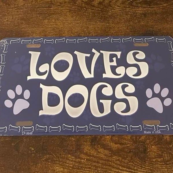 K9 License Plate - Etsy