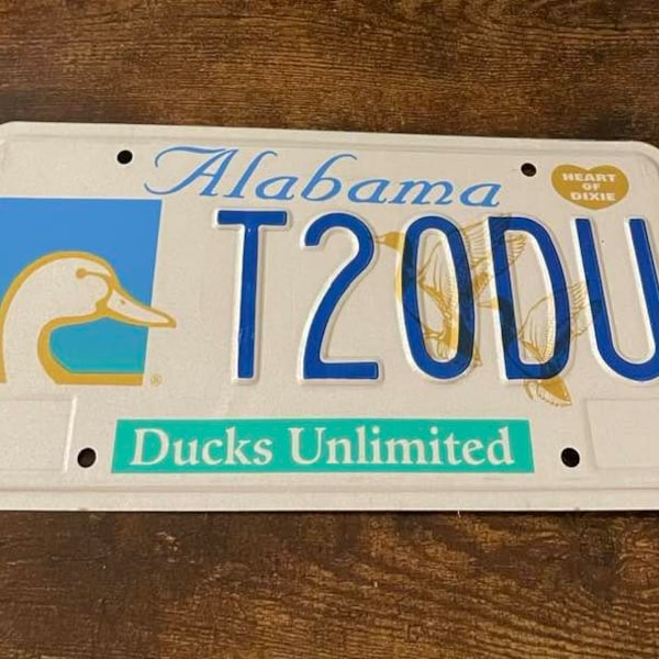 Ducks Unlimited License Plate Frame - Etsy