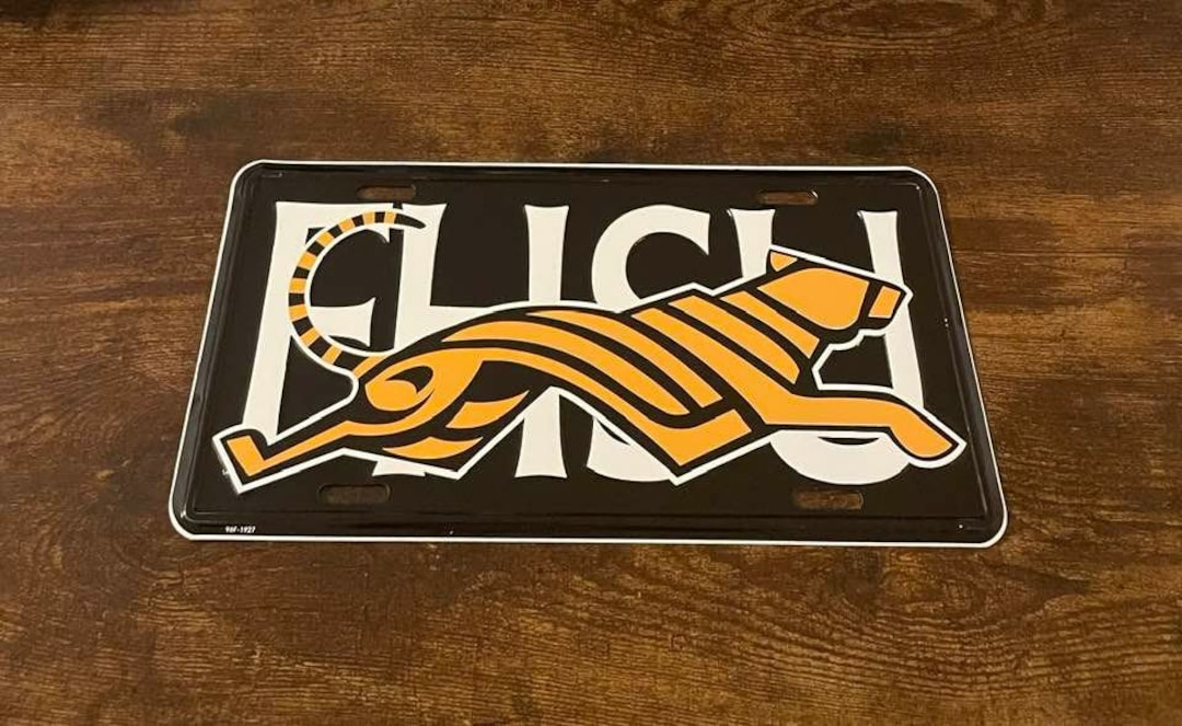 FHSU Fort Hays State University Tigers Booster License Plate Kansas - Etsy