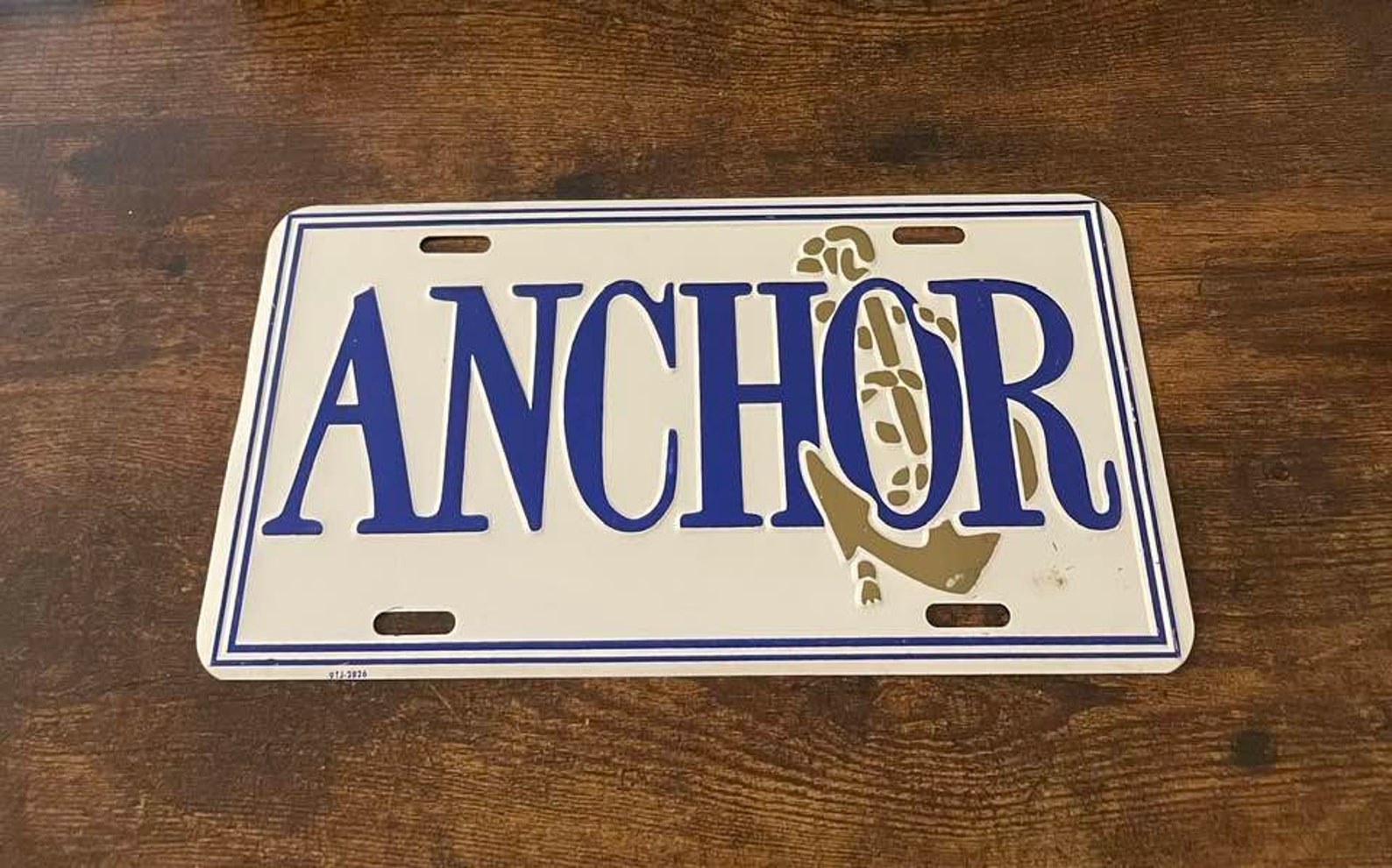 Anchor Booster License Plate Golf Center Seafood Whippany New Jersey ...