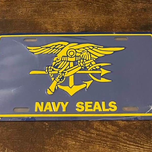 Navy Seal License Plate - Etsy
