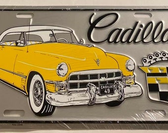 Vintage Cadillac Sign - Etsy