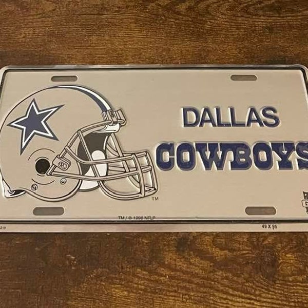 Dallas Cowboys License Plate - Etsy