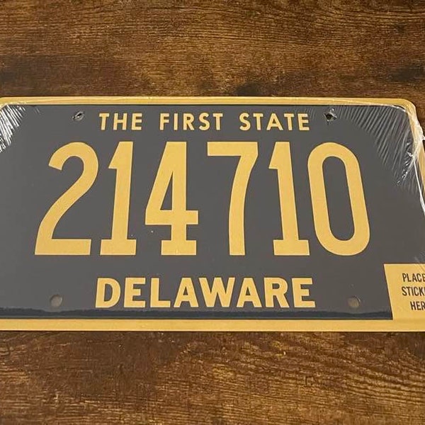 Vintage License Plates - Etsy