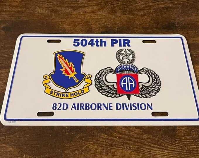 504th PIR Airborne 82D Airborne Division Strike Hold Fort Bragg North ...