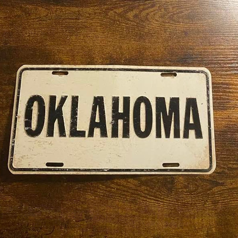 Oklahoma License Plates - Etsy