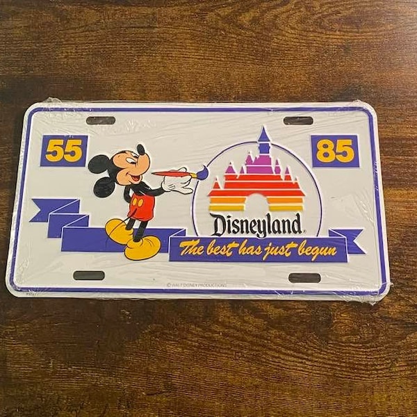 Disneyland License Art - Etsy