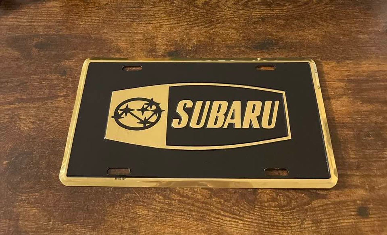 Vintage Subaru Booster License Plate Crosstrek Forester Outback Impreza ...