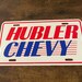 Hubler Chevy Booster License Plate Indianapolis Indiana Dealer ...