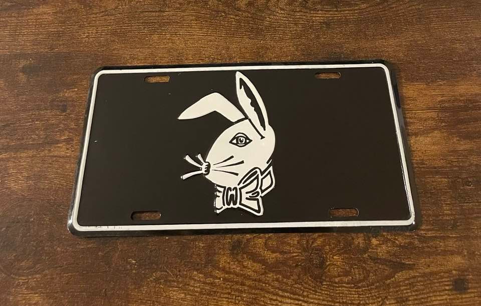 Vintage Playboy Bunny Booster License Plate Playmate Club Mansion - Etsy