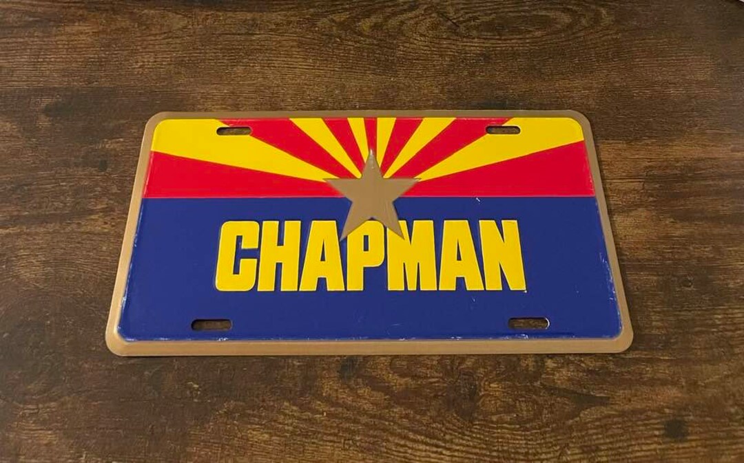 Chapman Dealership Booster License Plate Arizona Car Dealer - Etsy