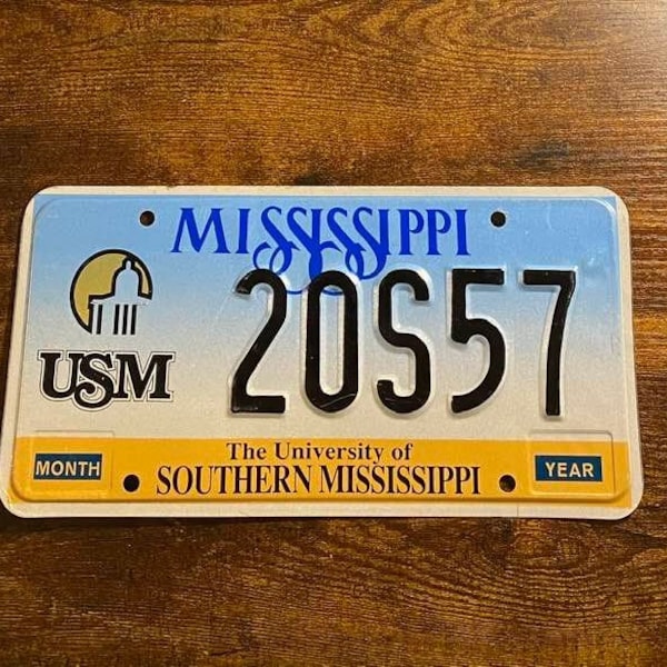 Southern University License Plate - Etsy