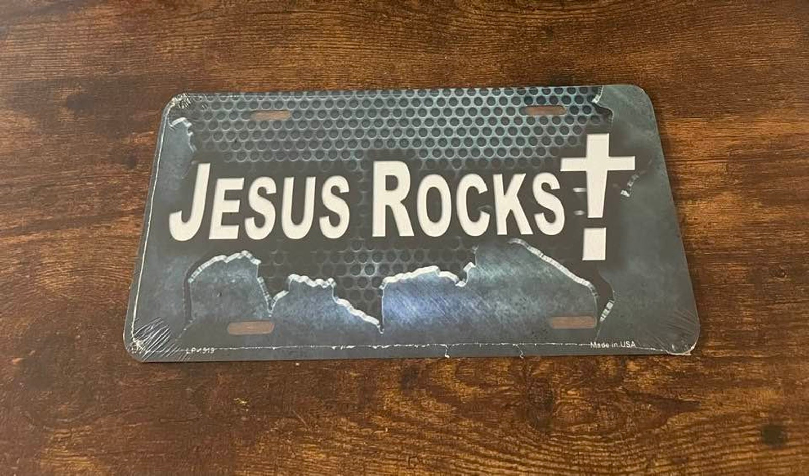 Jesus Rocks Booster License Plate Sunday School Teacher Gift Pastor ...