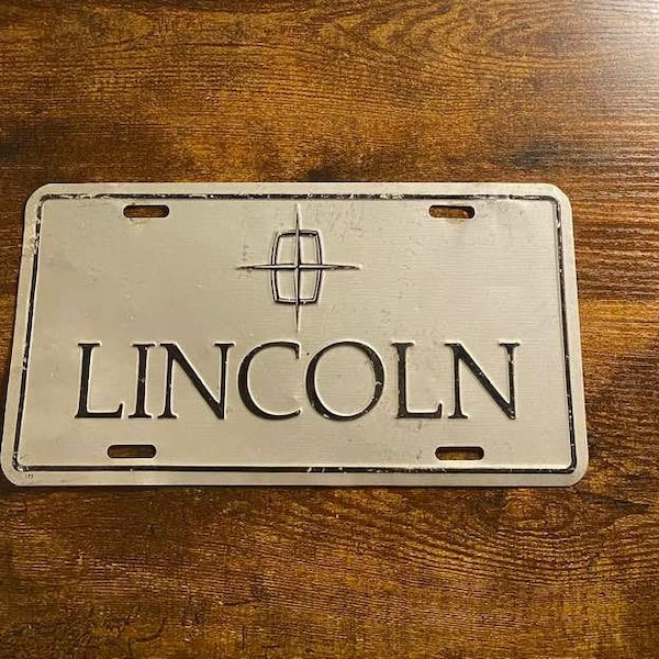 Lincoln Continental Licence Plate Frame - Etsy