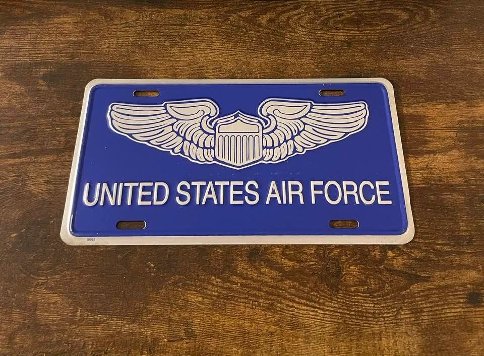 USAF United States Air Force Booster License Plate - Etsy