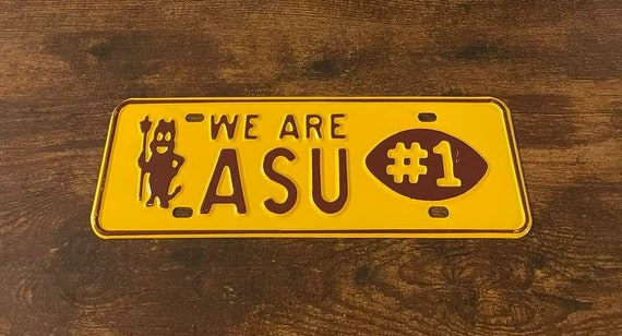 Asu Plate Specialty License Plate Gallery | Department Of