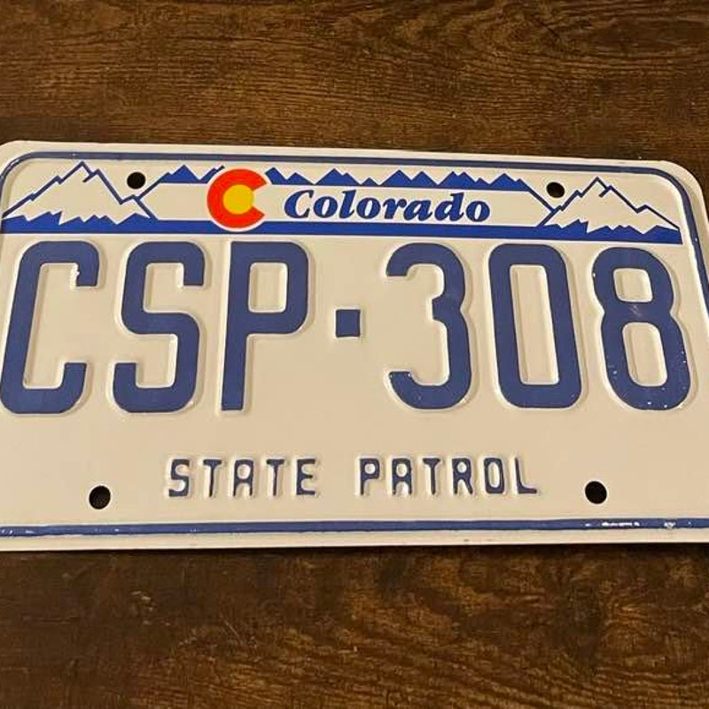 Colorado State Plate - Etsy