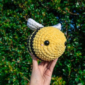 2n1 Bee Crochet Pattern: Amigurumi Bee, Bumblebee Plush, Jumbo Bee ...