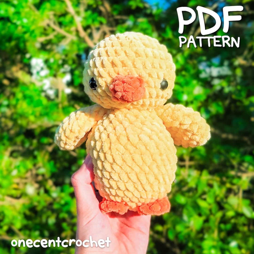 Crochet Pattern Duck PDF Pattern Amigurumi Tutorial Duck Crochet ...