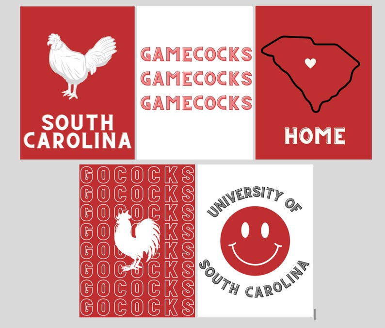 South Carolina Poster - Etsy