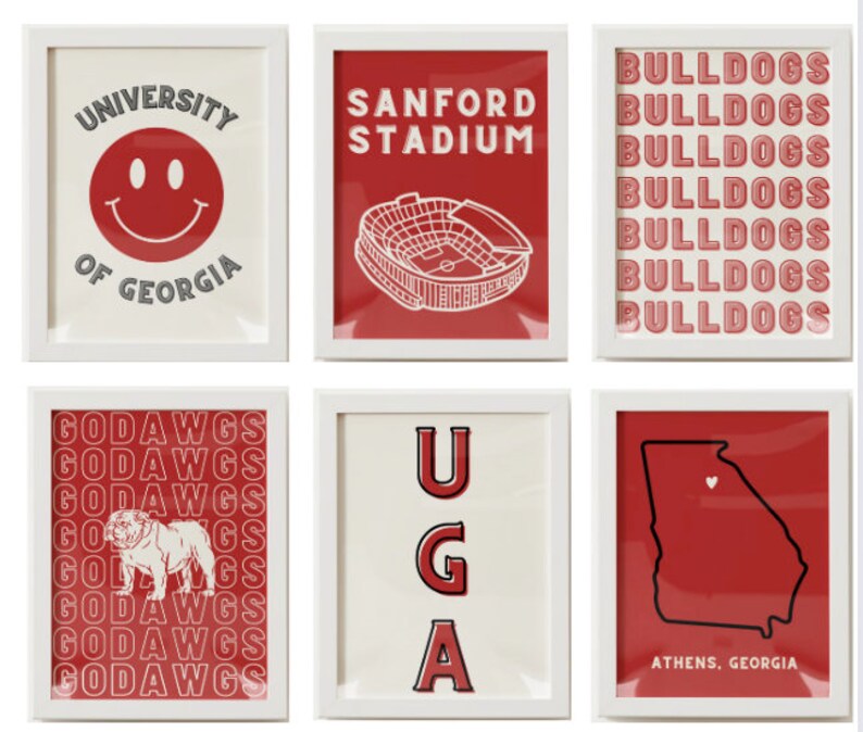 Georgia Poster - Etsy