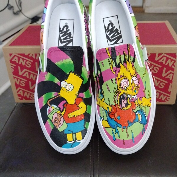 Custom Vans Shoes - Etsy