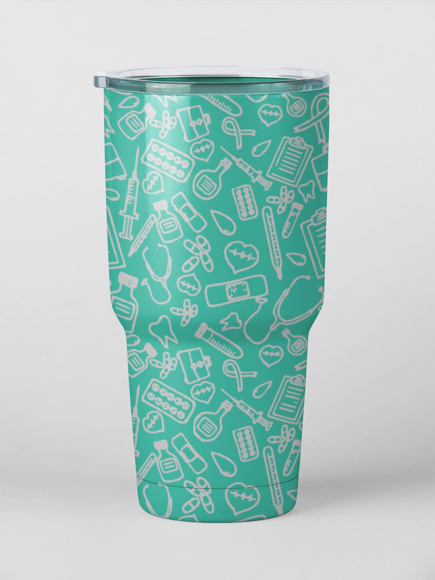 Medical Motif Full Wrap Design Laser Files for Tumblers, Bottles, Cups ...
