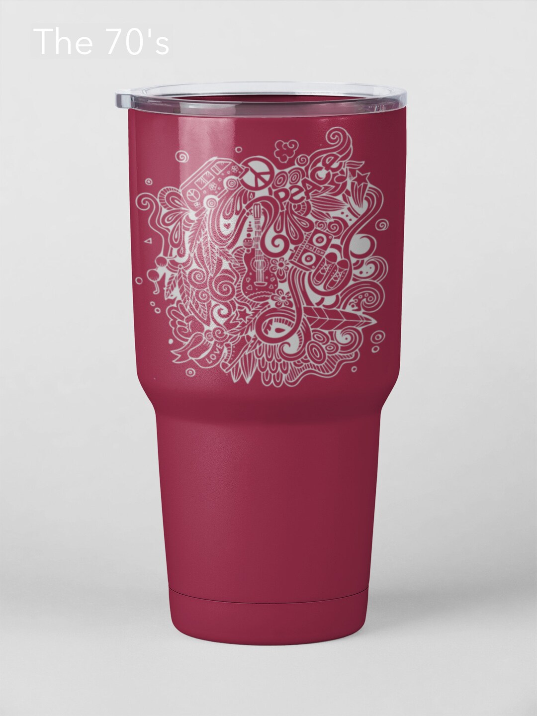 70's Retro Squarish Design Laser Files for Engraving - Etsy