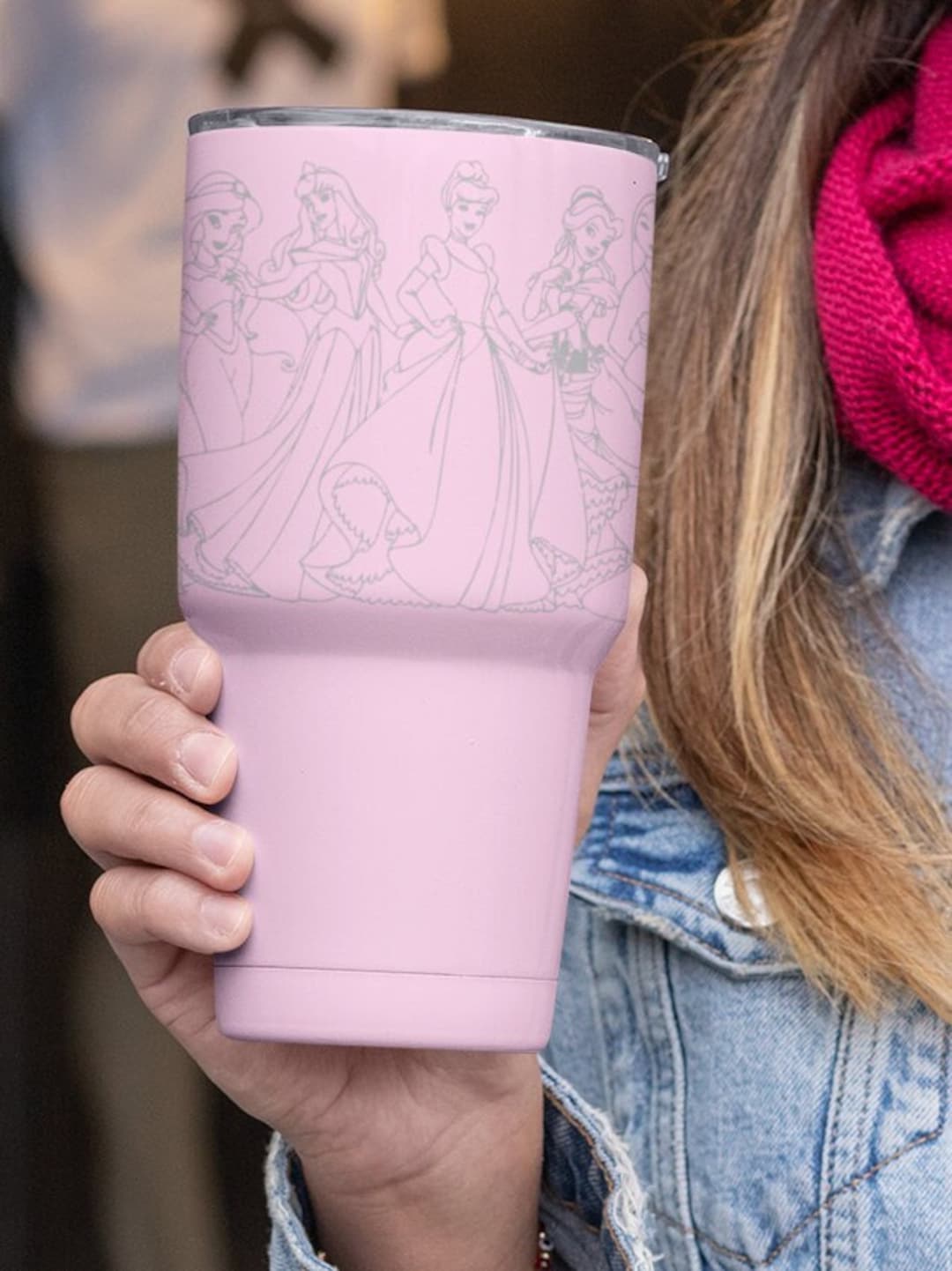 Princesses Full Wrap Design Laser Files for Tumblers, Bottles, Cups or ...