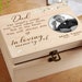 Custom Memorial Keepsake Box, Family Loss Sympathy Gift, Mom/ Dad Loss ...